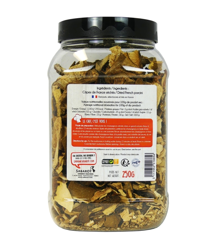 Cèpes extra séchés France 250g