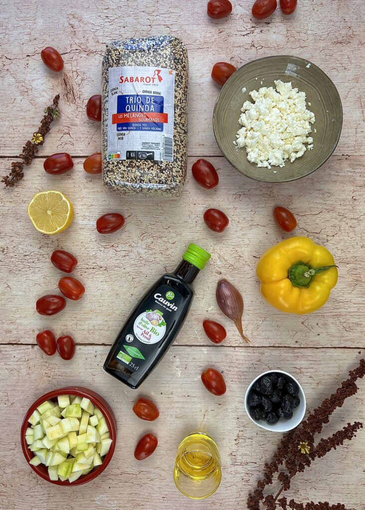 Salade de trio de quinoa aux légumes d'été - Sabarot - Des produits ...