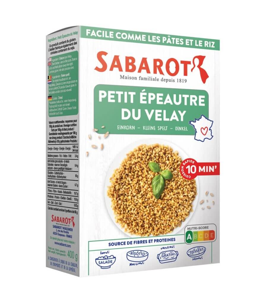 Petit Épeautre du Velay with chanterelles, lemon and pan-fried scallops ...